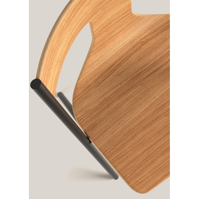 Dining Chair QUADRA Natural oak VICCARBE | SILVERA