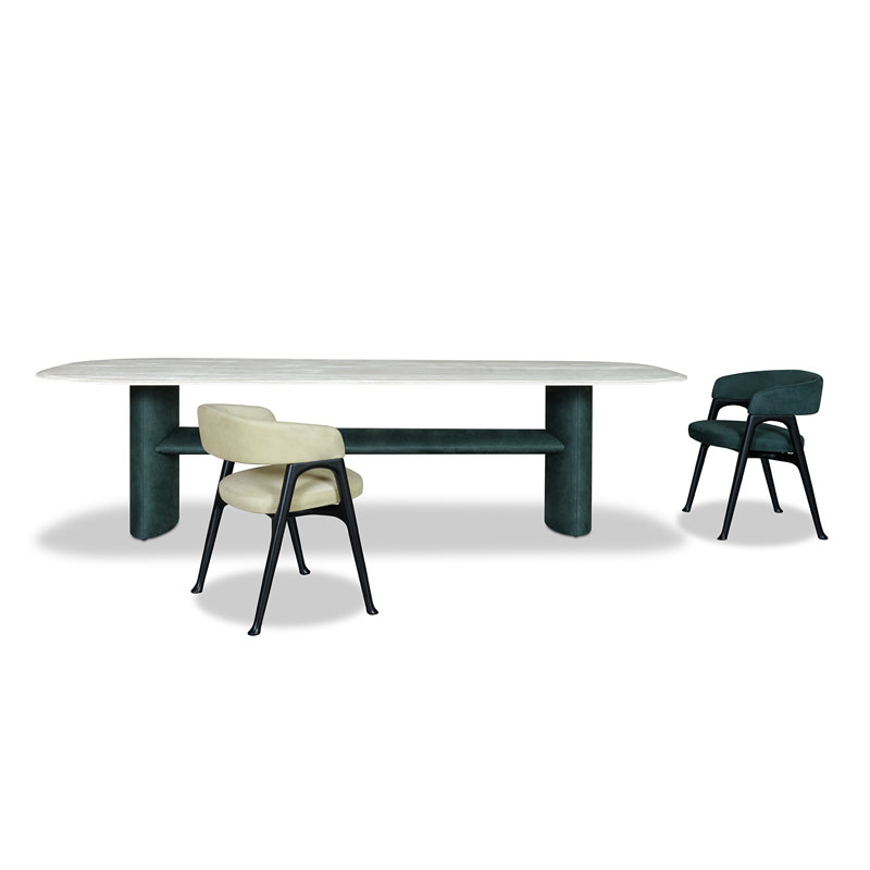 Table ELLIPSE BAXTER MADE IN ITALY | SILVERA