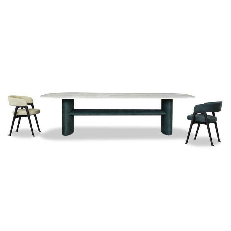 Table ELLIPSE BAXTER MADE IN ITALY | SILVERA